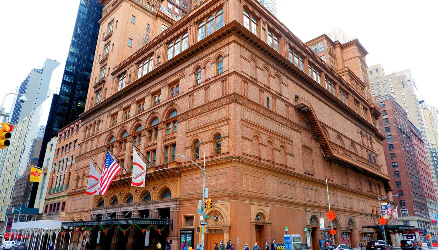 Carnegie Hall in New York - NewYork.co.uk